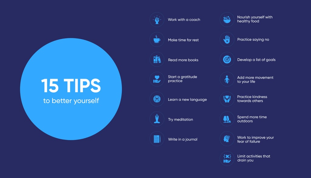 How to Better Yourself: 15 Tips to Improve Yourself Everyday